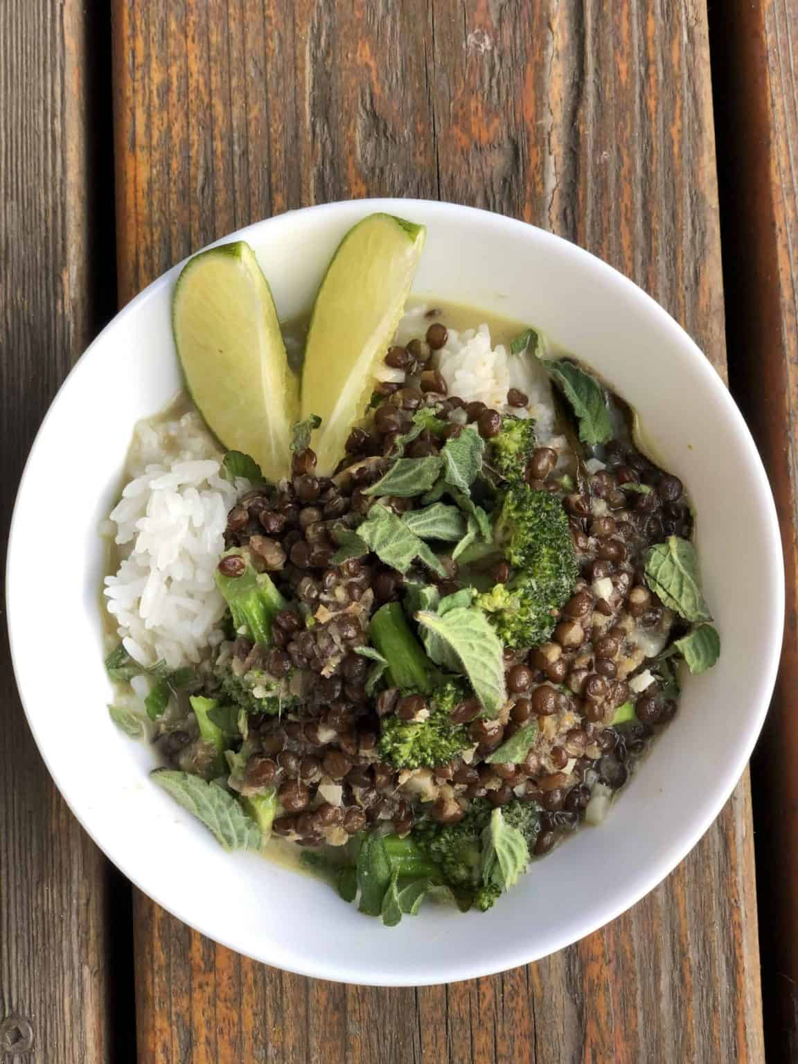 Easy Broccoli Curry with Lentils - How To Make Dinner