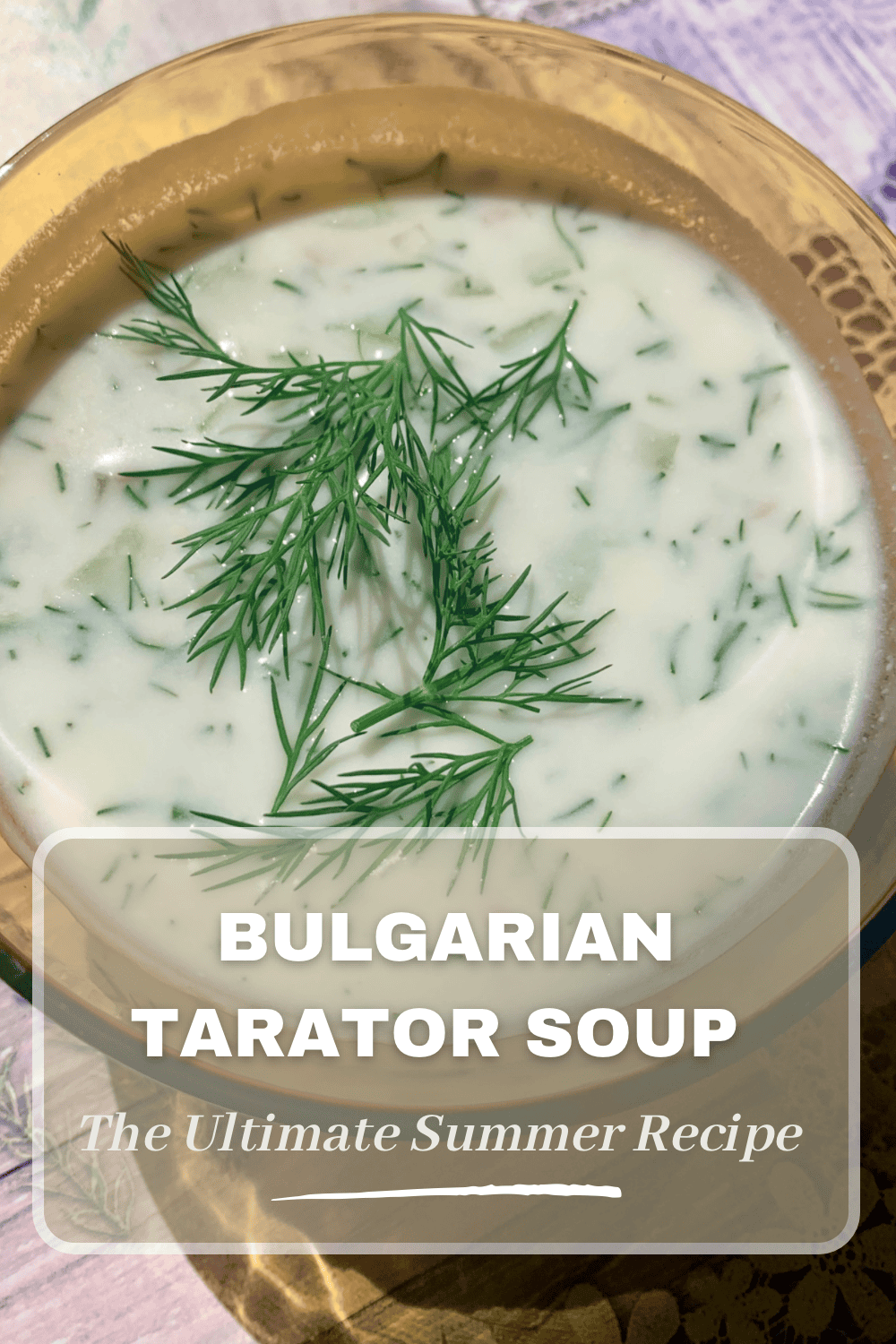 Bulgarian Tarator Soup: The Perfect Summer Recipe - How To Make Dinner